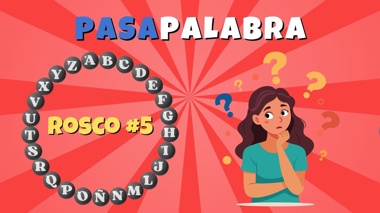🎯 ¿Podrás completar el Rosco de Pasapalabra? | Rosco#5 #Pasapalabra # ...