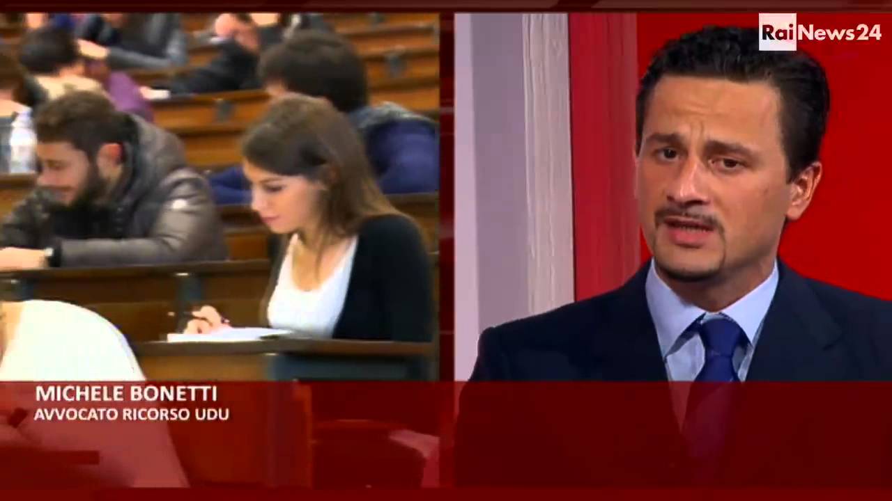 Ricorso Medicina 2014 - L'avv. Michele Bonetti a Rai News 24 - YouTube