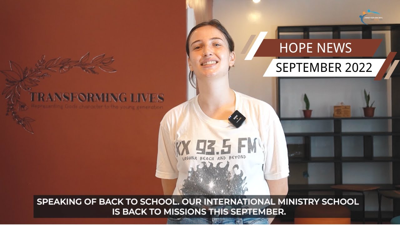 HOPE NEWS /// SEPTEMBER 2022 - YouTube
