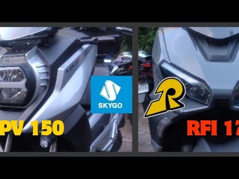 RUSI RFI 175 FI vs SKYGO KPV 150 FI | AFFORDABLE SCOOTER 2024 - YouTube