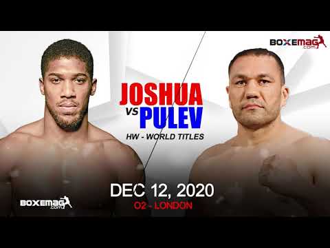 Anthony Joshua vs Kubrat Pulev - Tale Of Tape