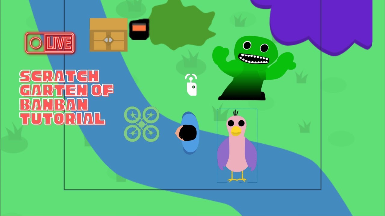Garten Of Banban Tutorial In Scratch Part 1 - YouTube