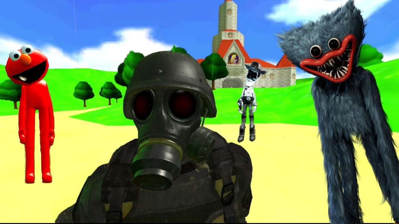 Gmod-nextbot survival and funny moments - YouTube