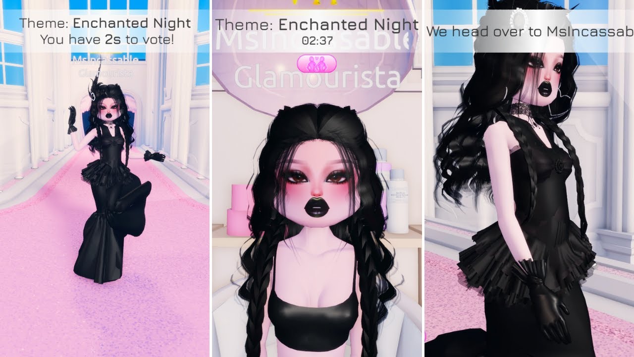 DRESS TO IMPRESS ENCHANTED NIGHT (3rd🏆) | Dress To Impress Enchanted ...