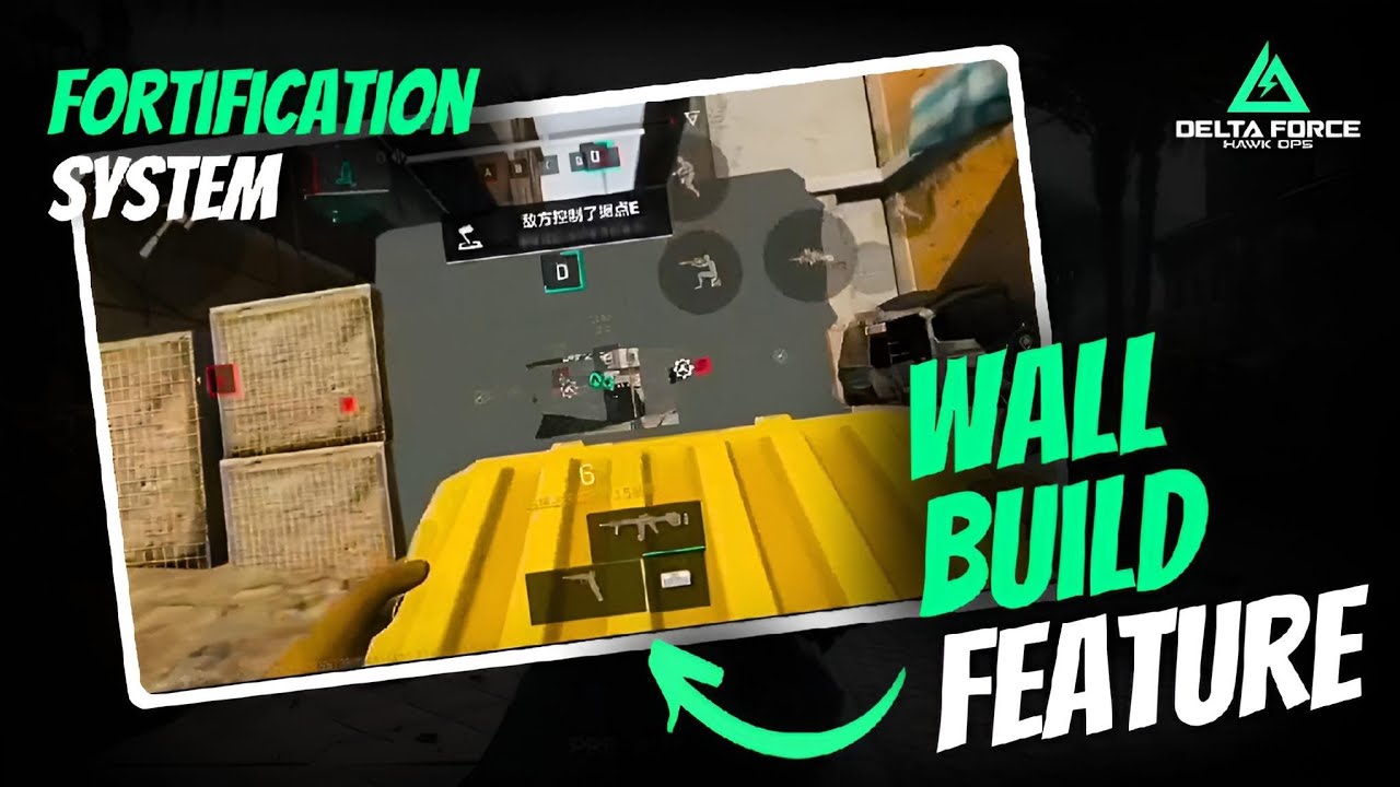 New Wall Building Defense Feature In Warfare Mode _ Delta Force Hawk ...