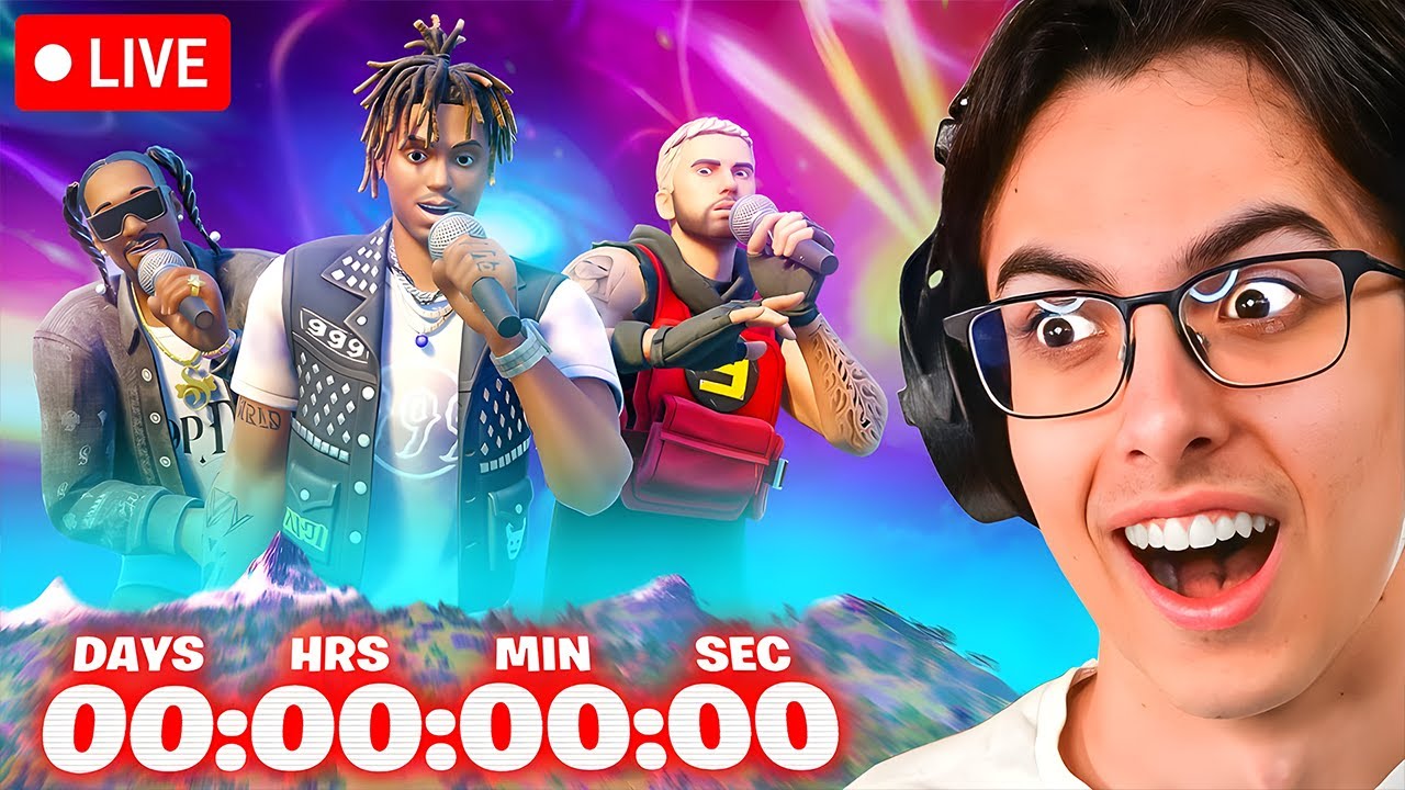JUICE WRLD *LIVE EVENT* In FORTNITE! (CHAPTER 6) - YouTube