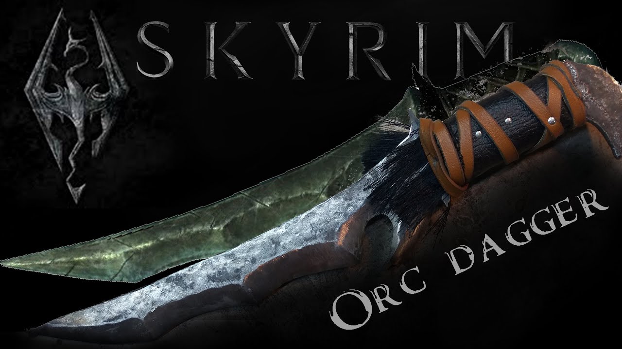 Skyrim - orc dagger - YouTube
