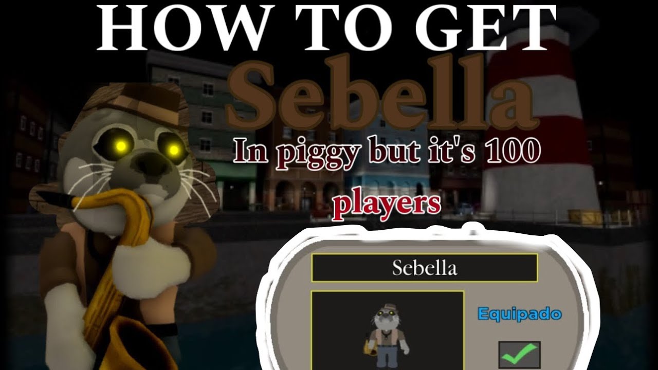 How to get Sebella in piggy but with 100 players - YouTube