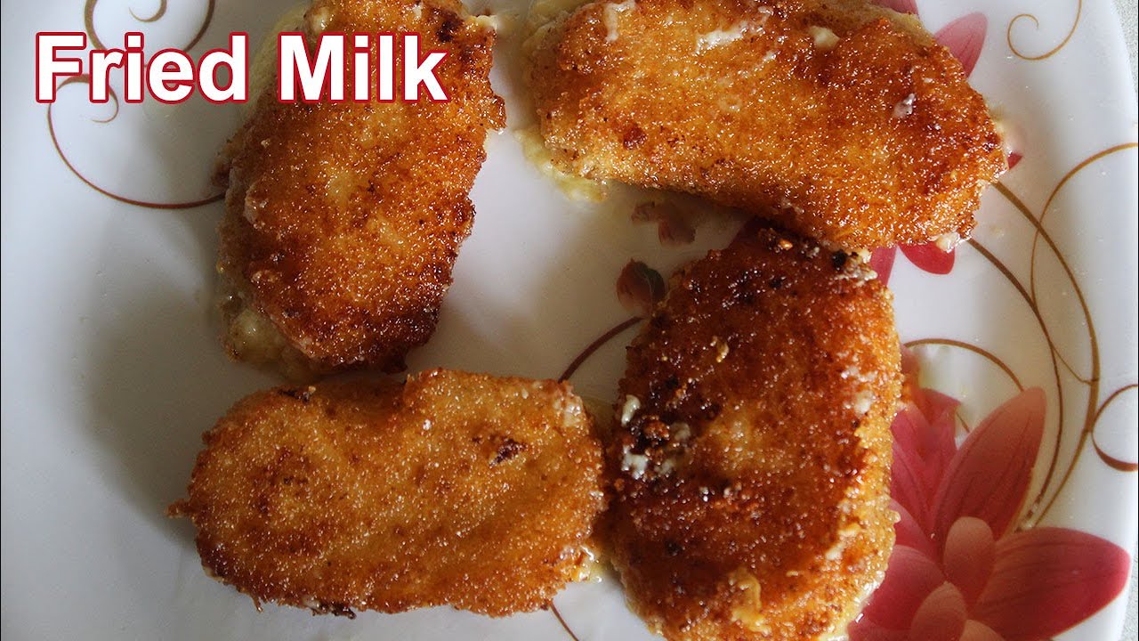 Fried Milk Recipe | Fried Milk Melt in your Mouth - YouTube