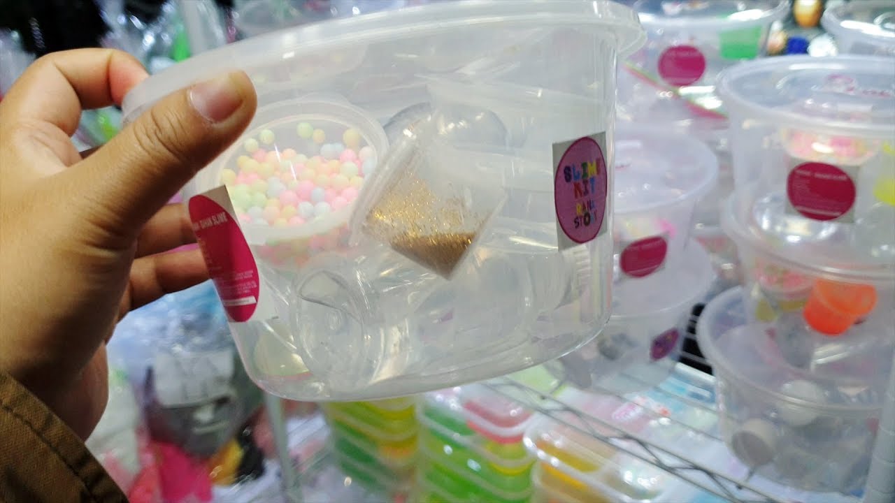 BIKIN SLIME SENDIRI YUK!! DIY SLIME JADINYA MALAH KAYAK ES BATU | rista ...