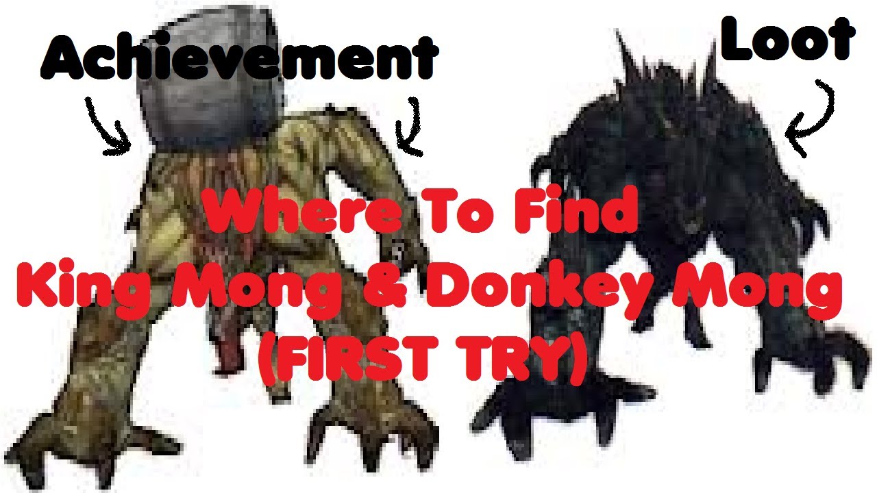 Borderlands 2 - Where To Find King Mong & Donkey Mong! - YouTube