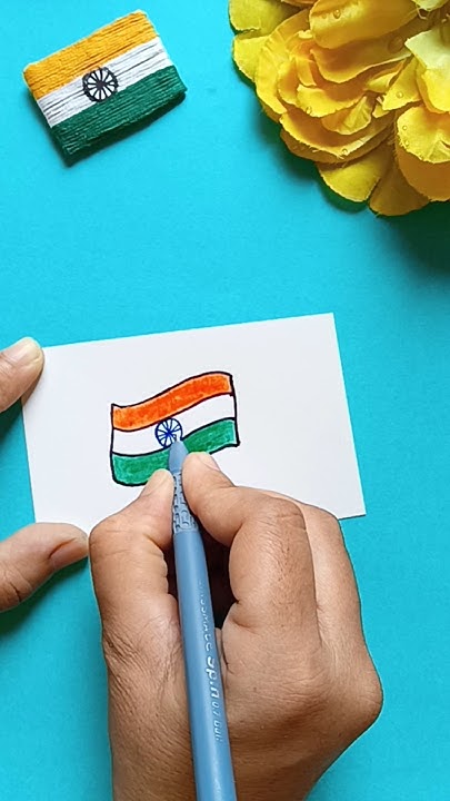 How to make flag 🇮🇳 at home | Flag making | independence day craft | # ...