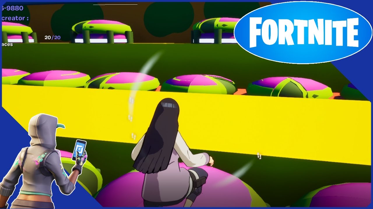 Fall Guys in Fortnite | Fort Guys | Fortnite - Kreativ - YouTube