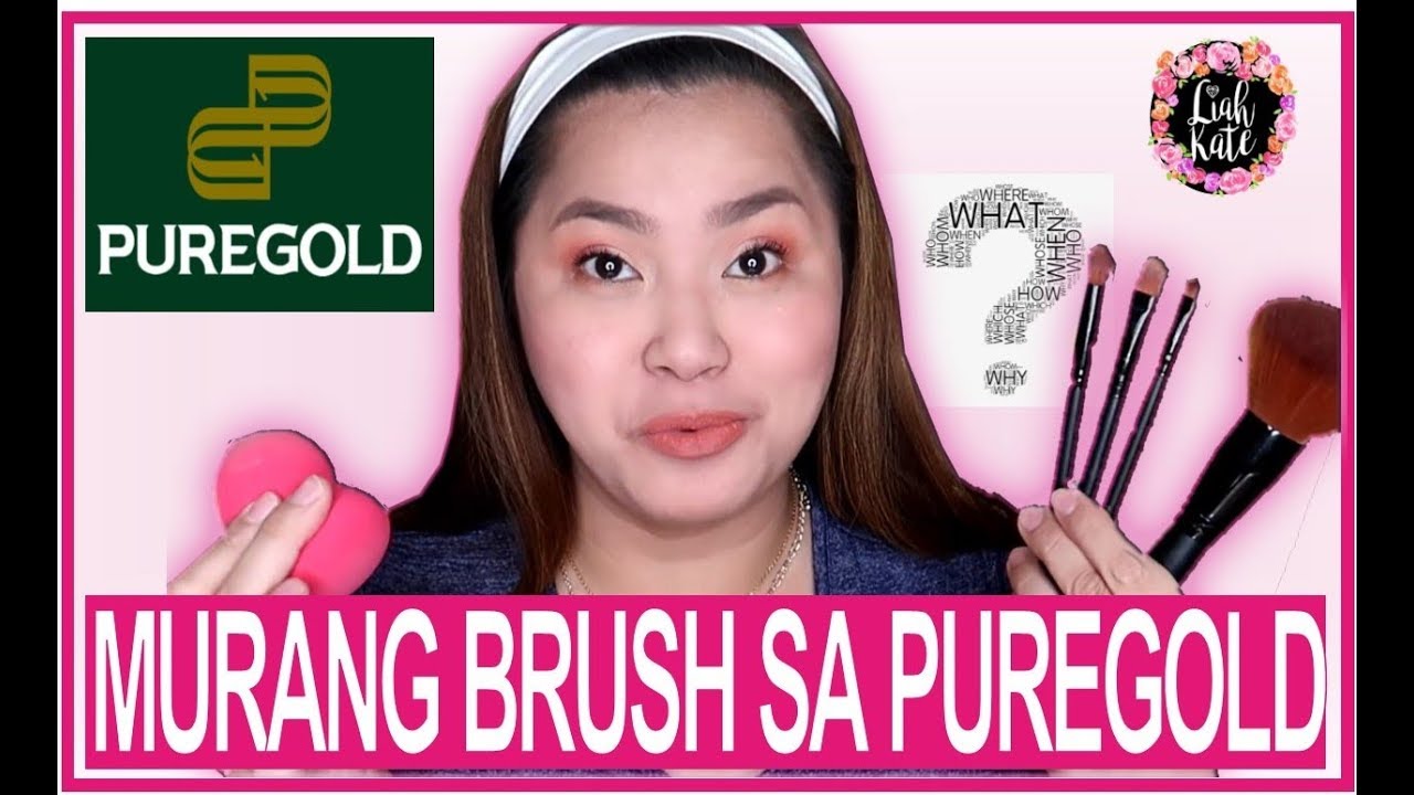 AFFORDABLE MAKE UP BRUSH PURE BASICS BRUSH AND BLENDLING SPONGE SA ...