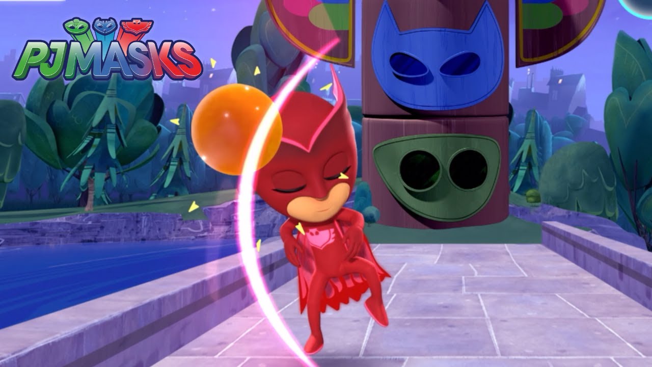 PJ Masks: HQ 🦎STICKY SPLAT SOCCER • Defend the PJ Masks from the ...