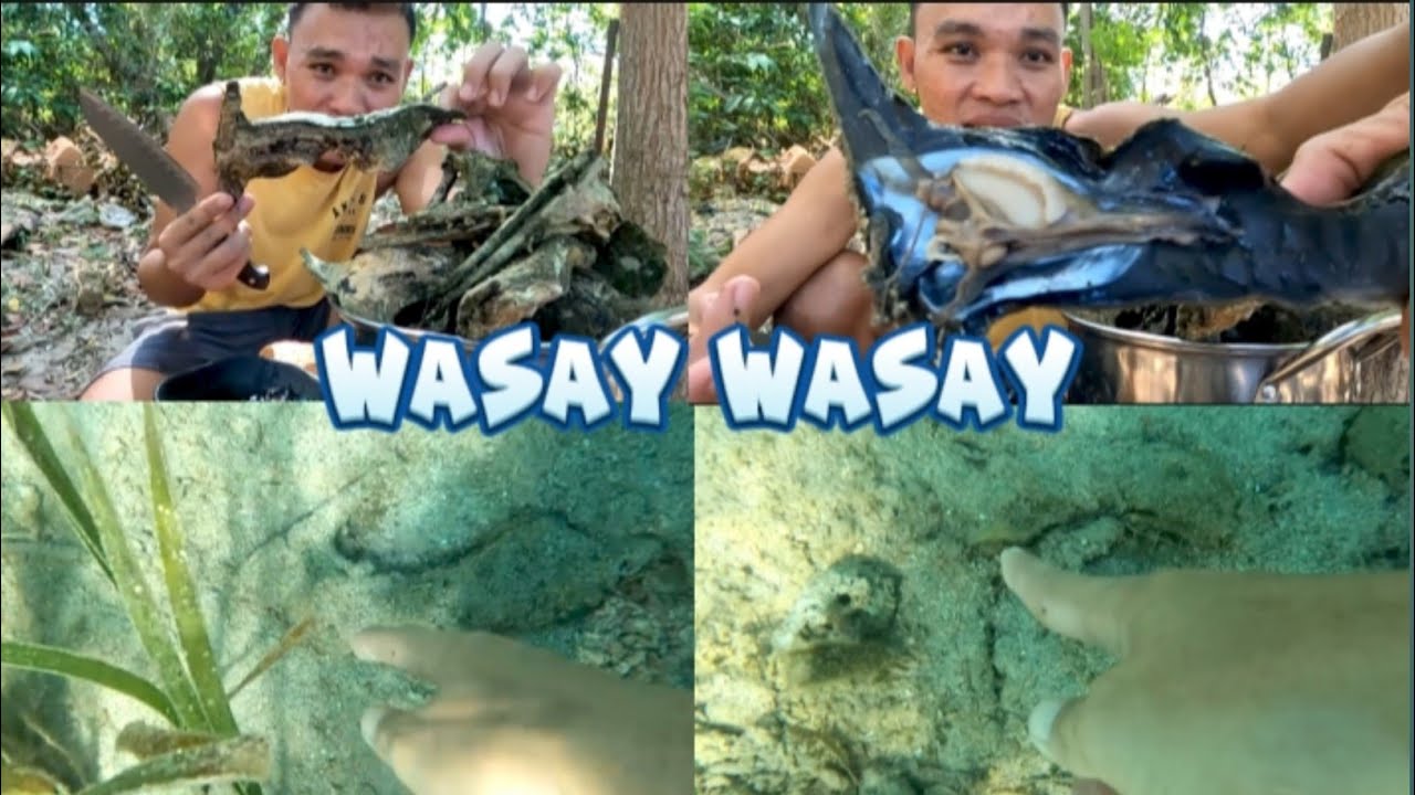 Wasay Wasay Adventure Catch and Cook Moalboal cebu Tinderong Blogger - YouTube