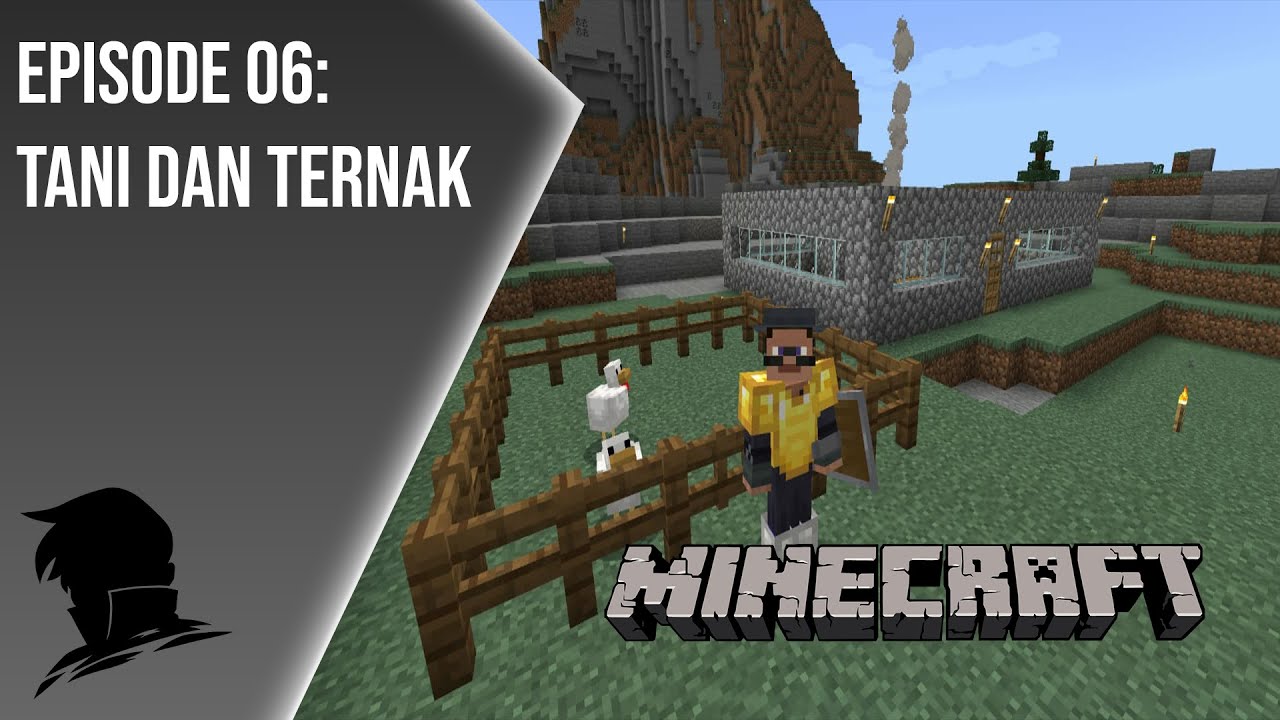 Episode 06: Tani dan Ternak - Minecraft PE Indonesia - YouTube