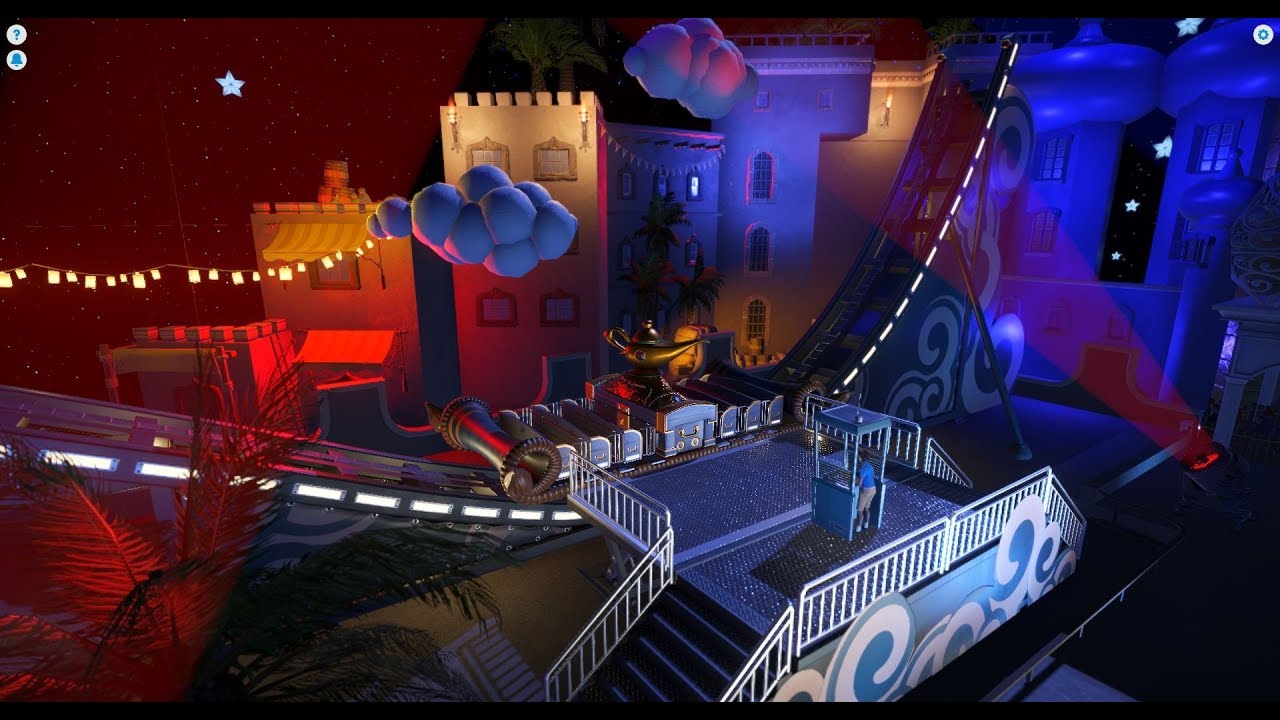 Planet Coaster - Aladdin - YouTube