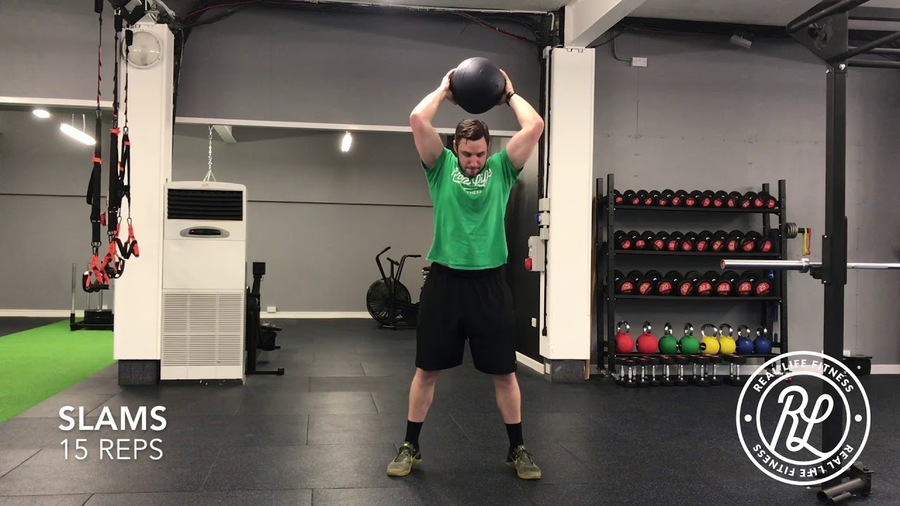 Slam Ball Workout - YouTube