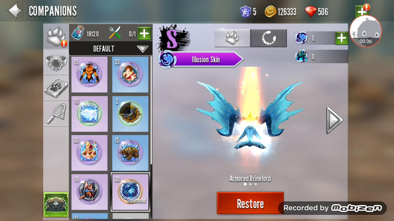 Order and Chaos 2 : Water elemental mount New skin - YouTube