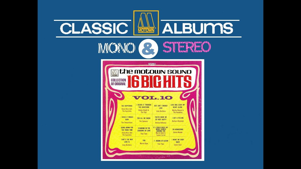 "The Motown Sound A Collection of Original 16 Big Hits Vol. 10 ...