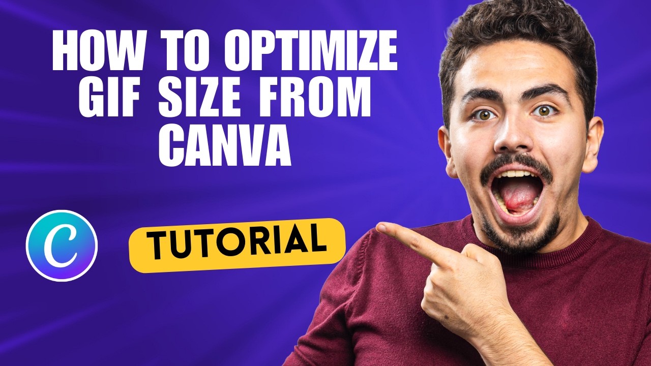 How To Optimize GIF Size From Canva [2026 Full Guide] - YouTube