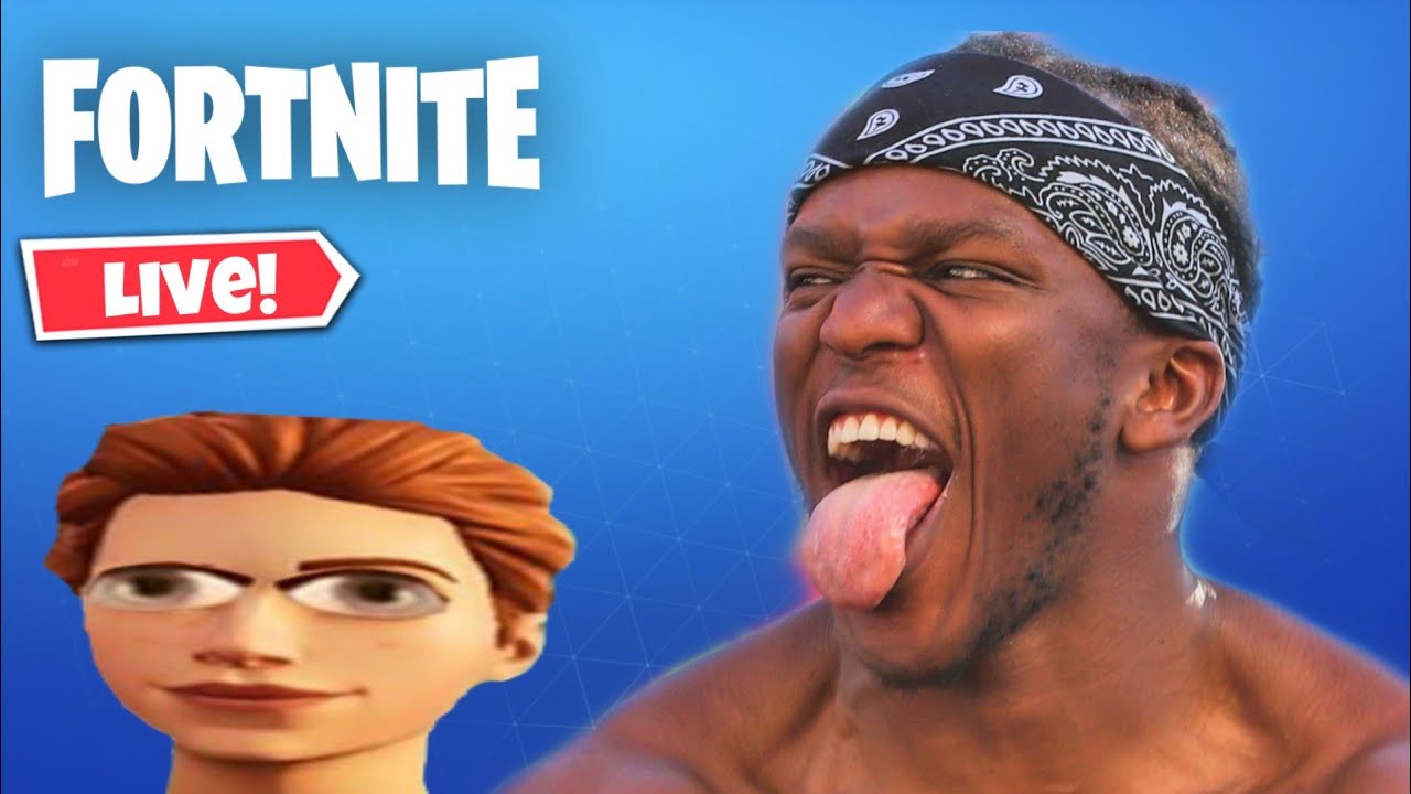 ksi icon skin in fortnite battel royale strem - YouTube