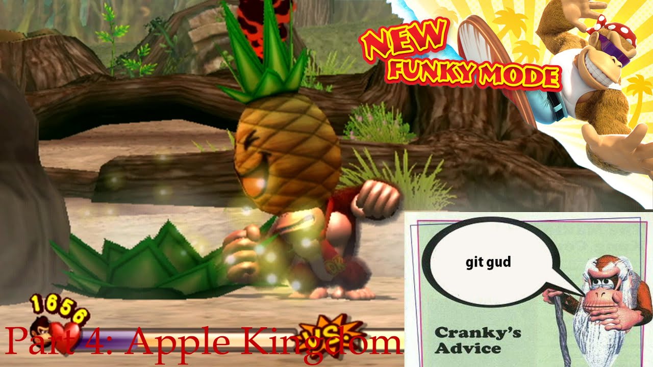 Happy New Year's Eve! | New Funky Mode! Donkey Kong Jungle Beat: Cranky ...