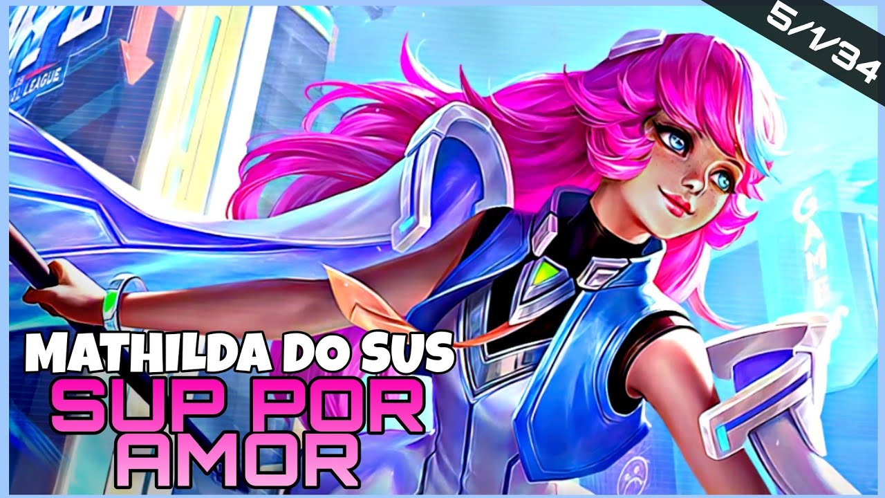A NOVA SKIN DA MATHILDA ESTÁ PERFEITA - Mobile Legends - YouTube