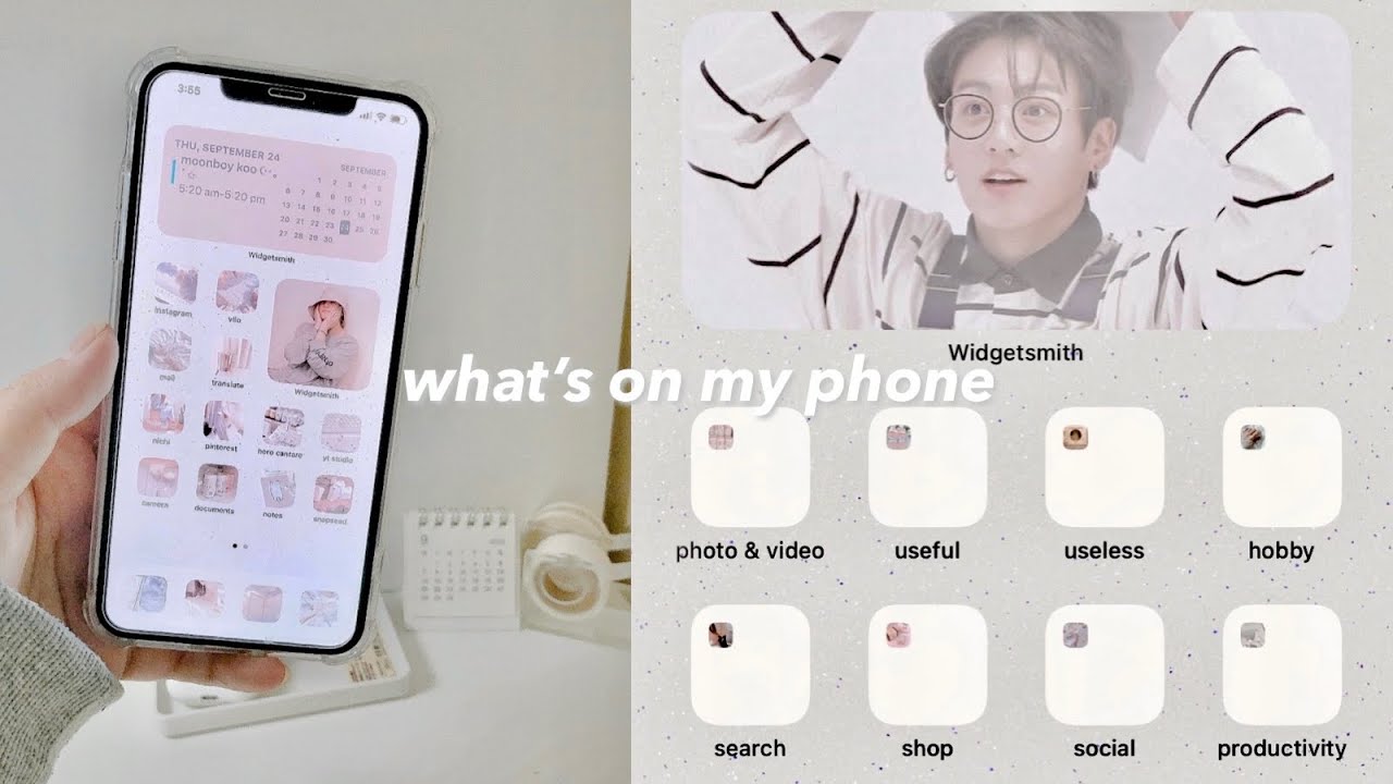 what’s on my phone | fav apps + organisation - YouTube