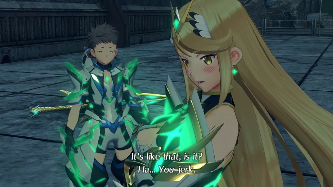 I kinda preferred your hair in that form... Mythra & Rex . Xenoblade ...
