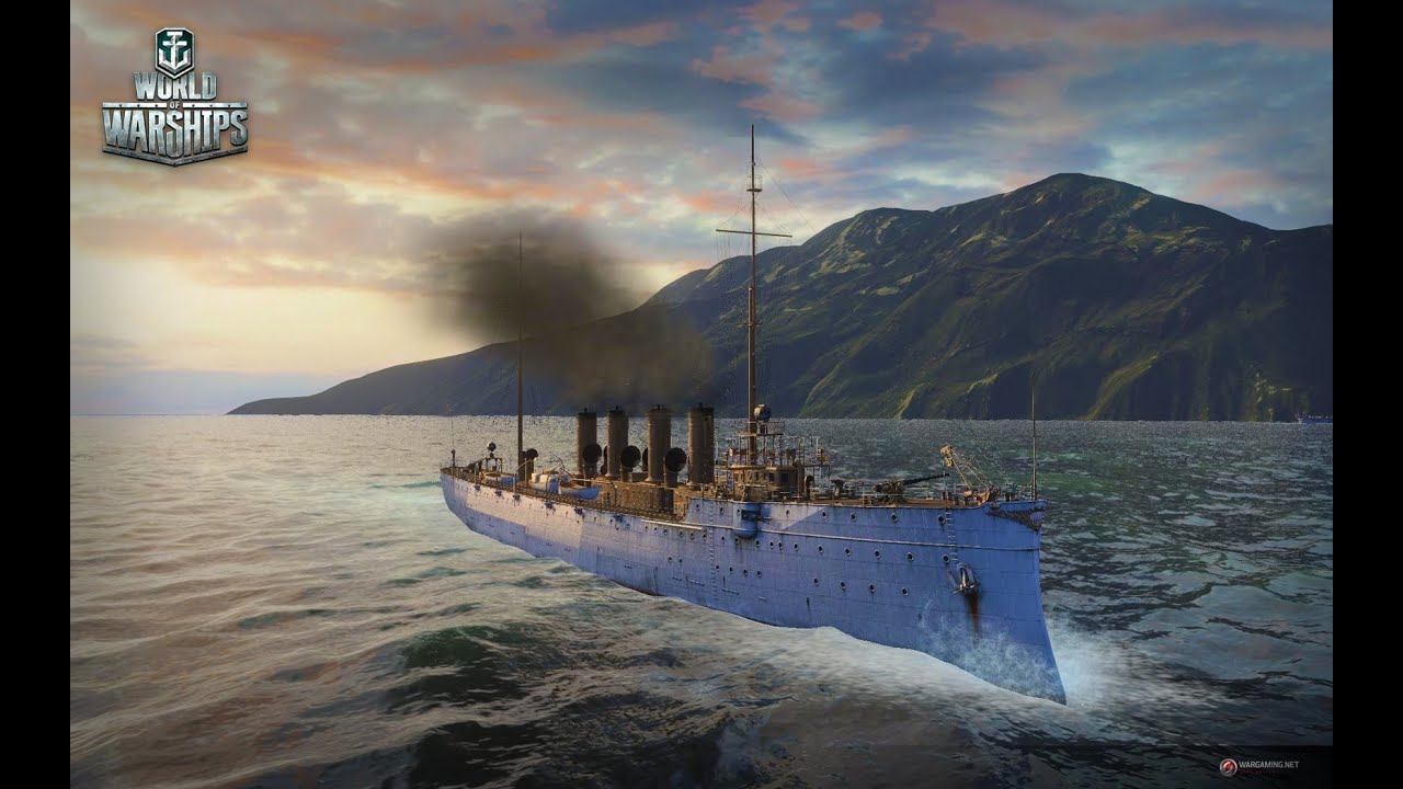 World of Warships- USS Chester Gameplay - YouTube