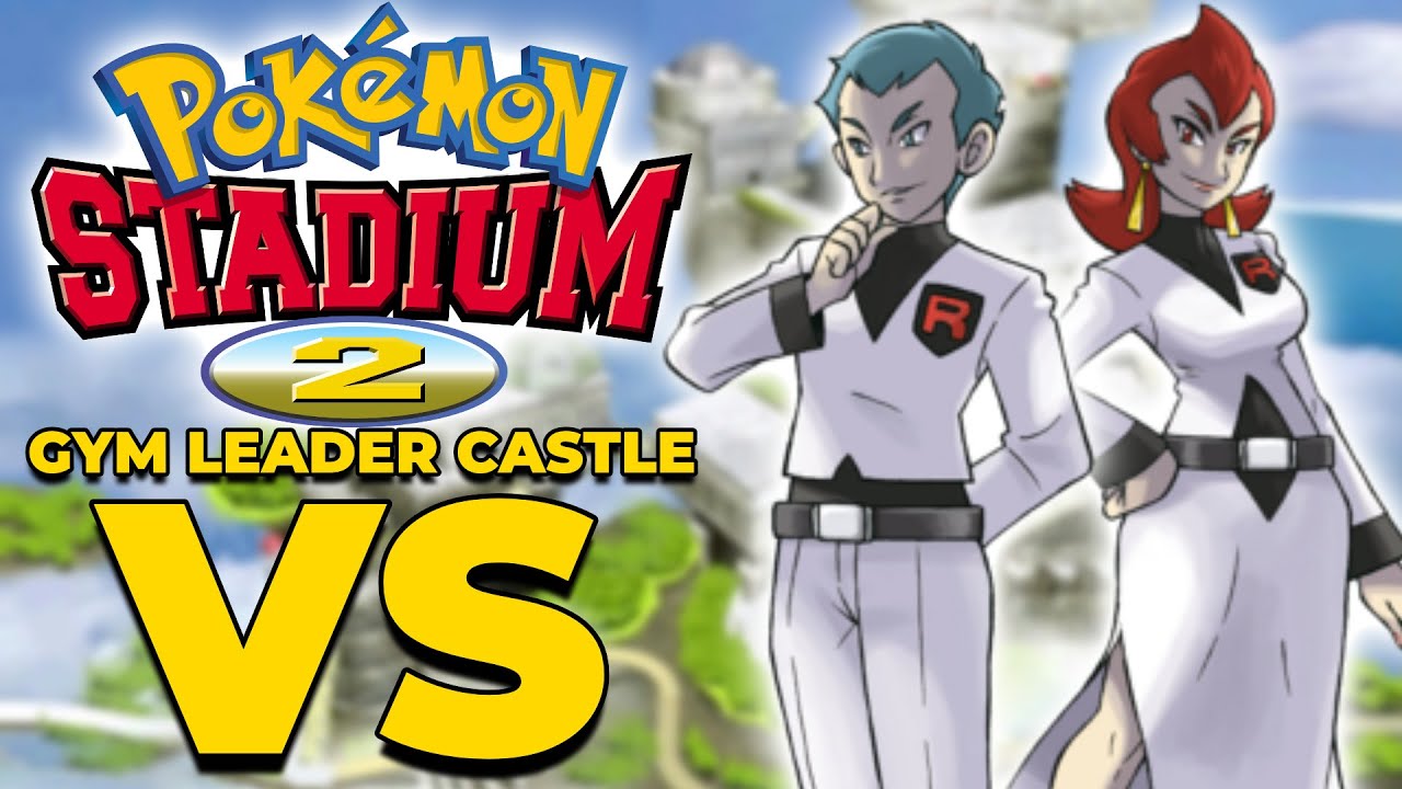 Pokémon Stadium 2 - Gym Leader Castle - VS Team Rocket Executive! - YouTube