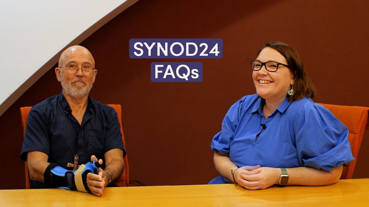 SYNOD 2024 FAQ's - Bishop Tim Norton SVD and Steph Unger - YouTube
