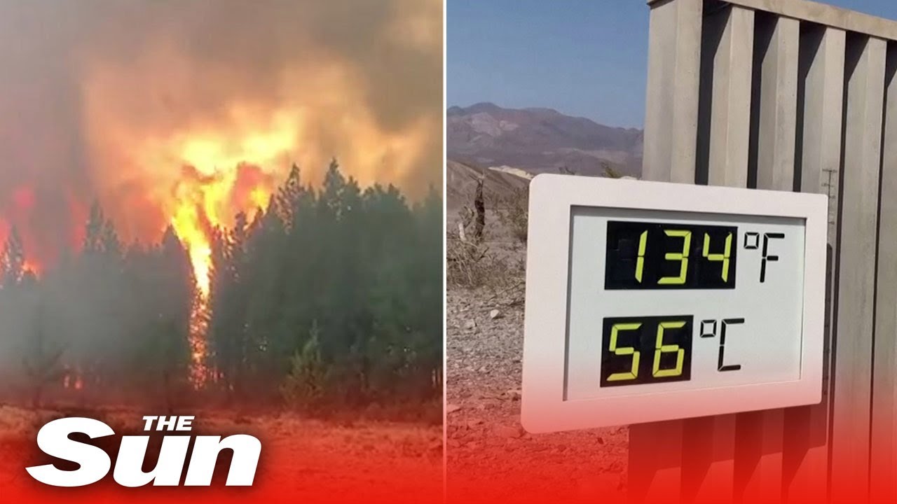 Death Valley scorched by 130F as blistering temperatures hit West Coast ...