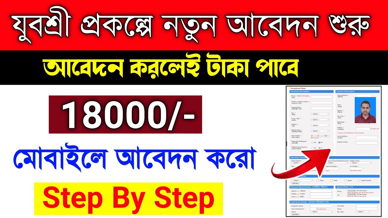 yuvashree form fill up online 2024 | yubashiri online application ...