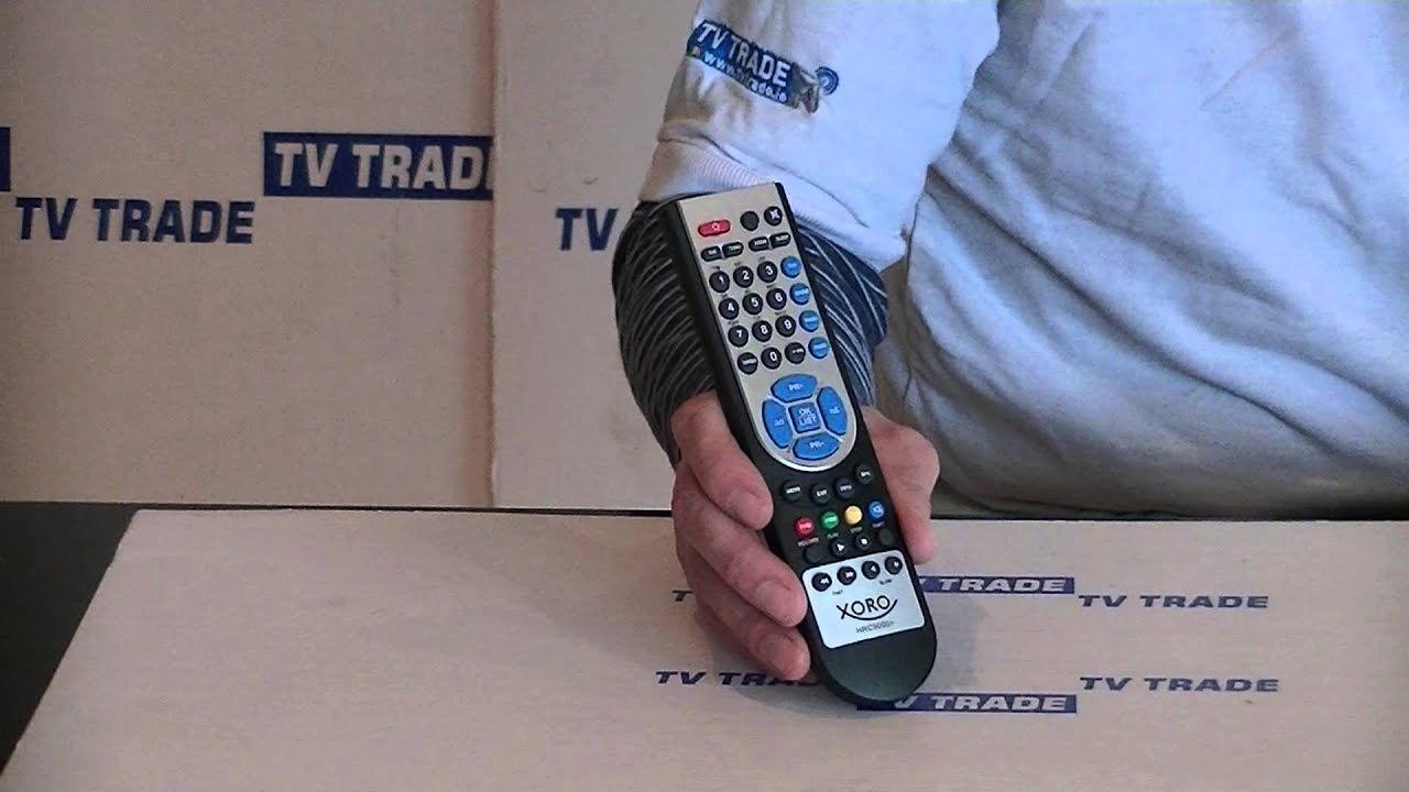Xoro 9000+ Remote Control - YouTube