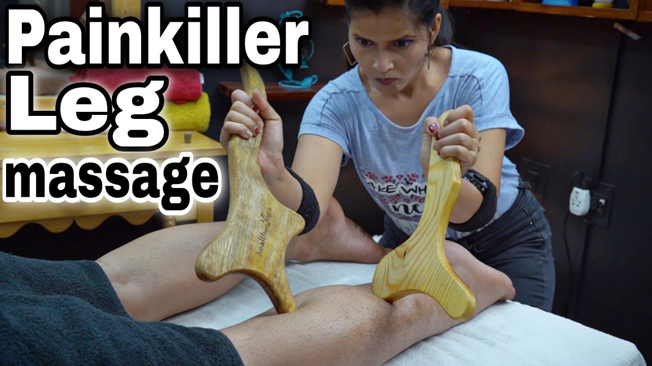 Pressure Point Leg Reflexology 🦵ASMR How To Do Relaaxxx For GOOD NIGHT ...