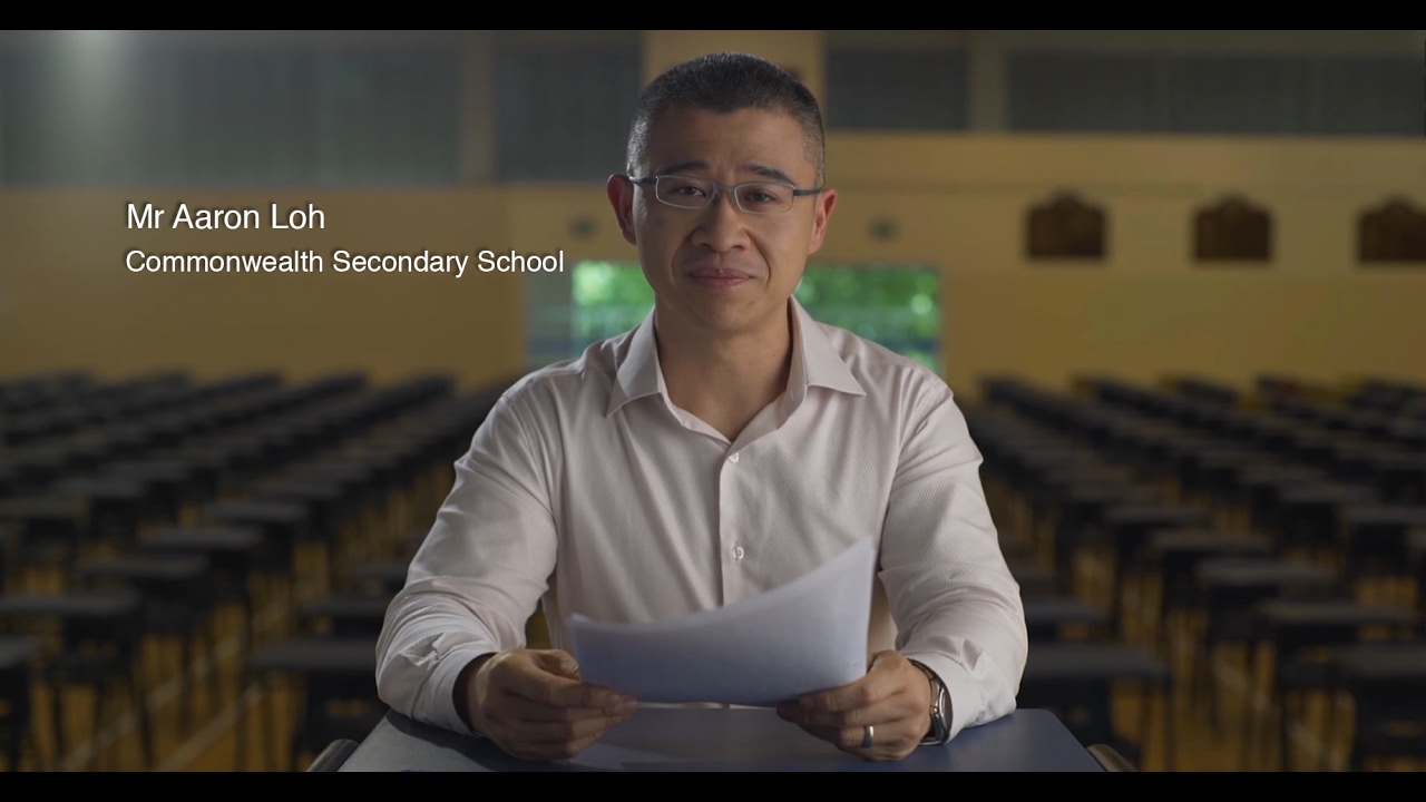 Being a principal is like being a parent | Aaron Loh, Principal ...