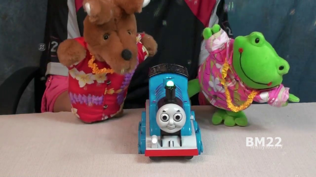 Thomas Bump n Go Bubble Train Toy Review with WallyRoo - YouTube