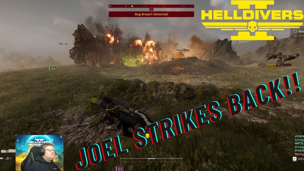 Joel Strikes Back!! There Is No Way We Are Getting This Major Order Completed - Helldivers 2 ...