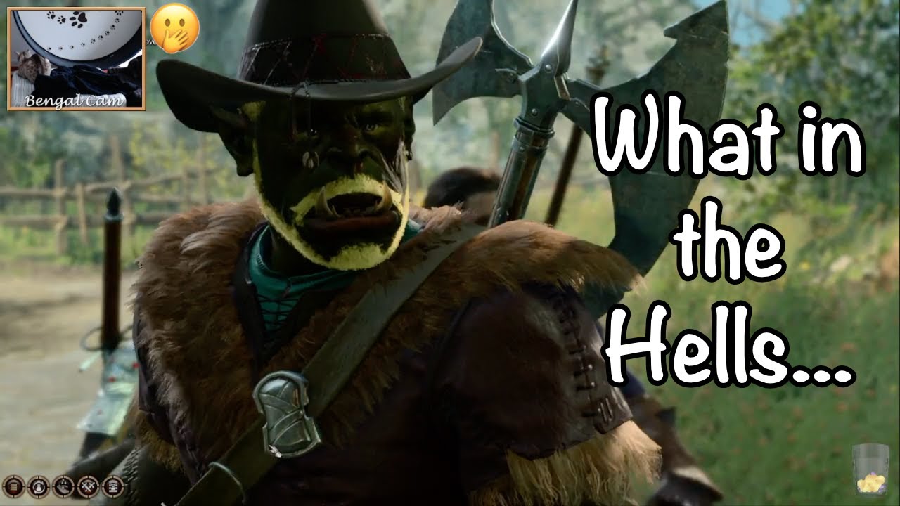 BG3: Orc encounters ogres in a barn having ... fun. [Mature content ...