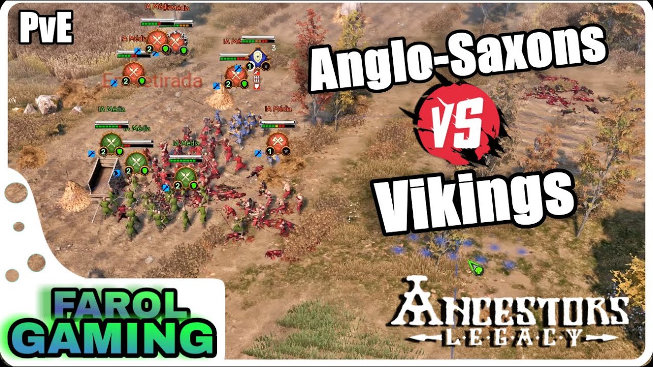 Ancestors Legacy - Anglo-Saxons vs Vikings l PvE 2v2 l The Capital of ...