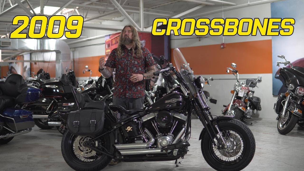 2009 Harley Davidson Cross Bones - YouTube