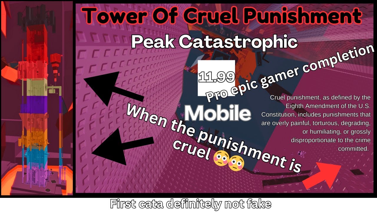 (FIRST CATA)Mobile EToH/JToH: Tower of Cruel Punishment (ToCP) (Peak ...