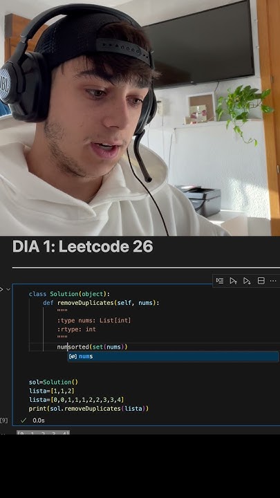 DIA 1 - Resolviendo Problemas de Leetcode - YouTube