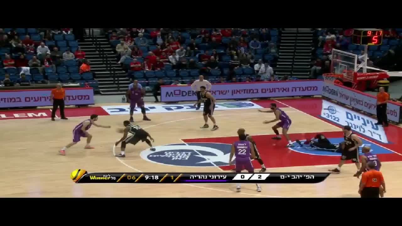 Watch 25 points of Robert Rothbart as Ironi Nahariya beats Hapoel ...