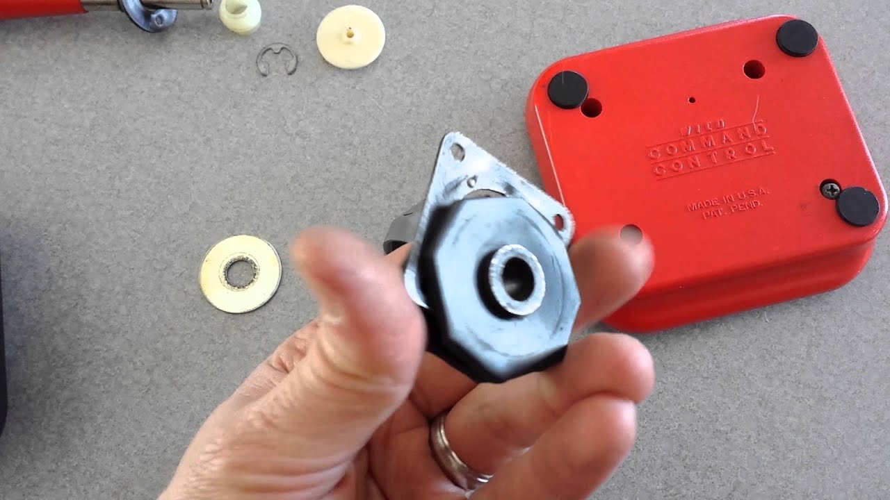 Wico Command Control stick for Atari 2600 - inside look - YouTube