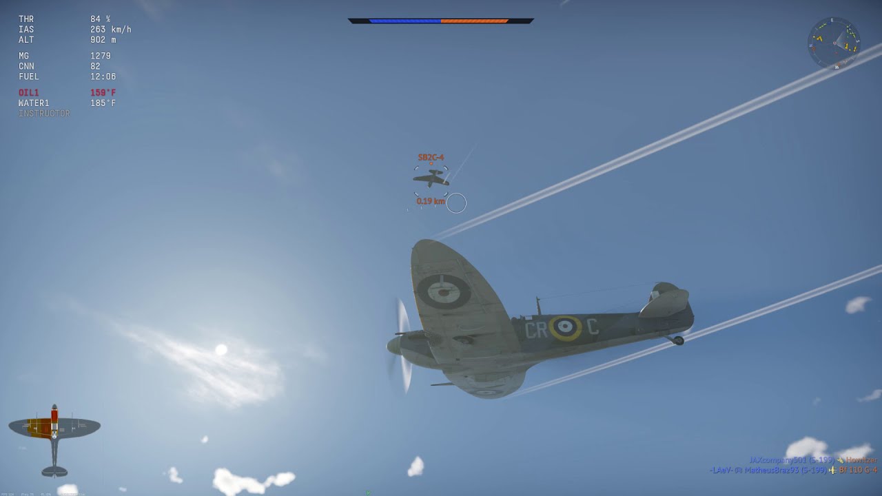War Thunder [Air RB]: Supermarine Spitfire IIb - YouTube