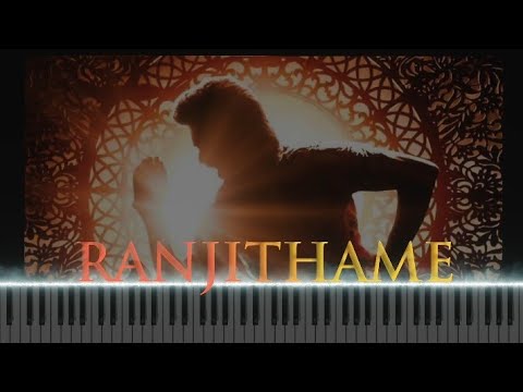 Ranjithame song in keyboard Notes || Varisu || Vijay || Rashmika ...